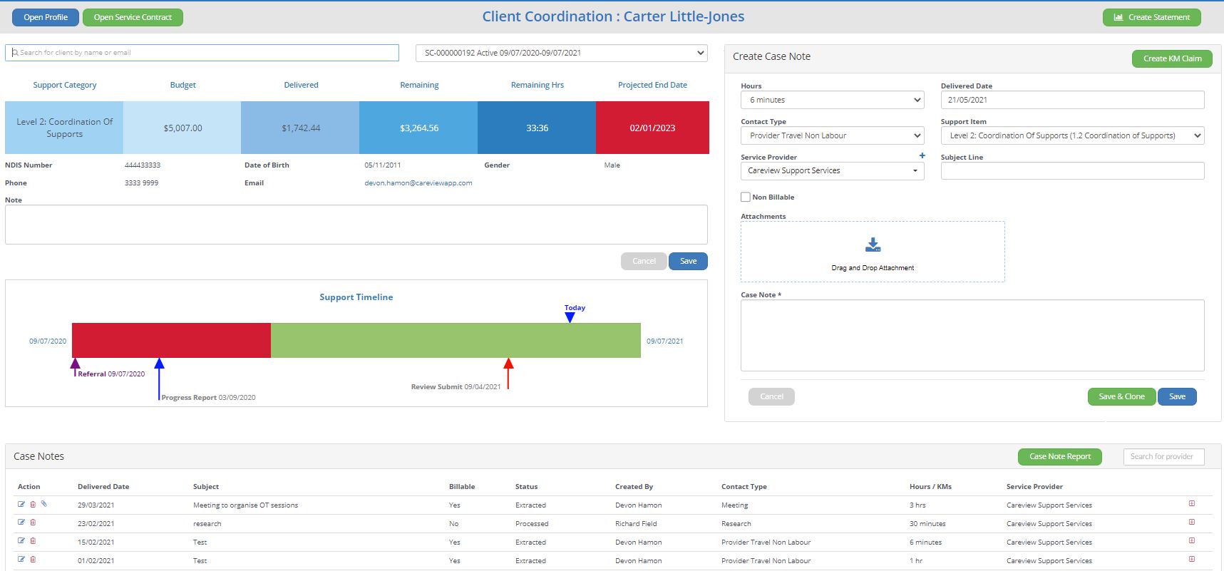 Careview - Support Coordination