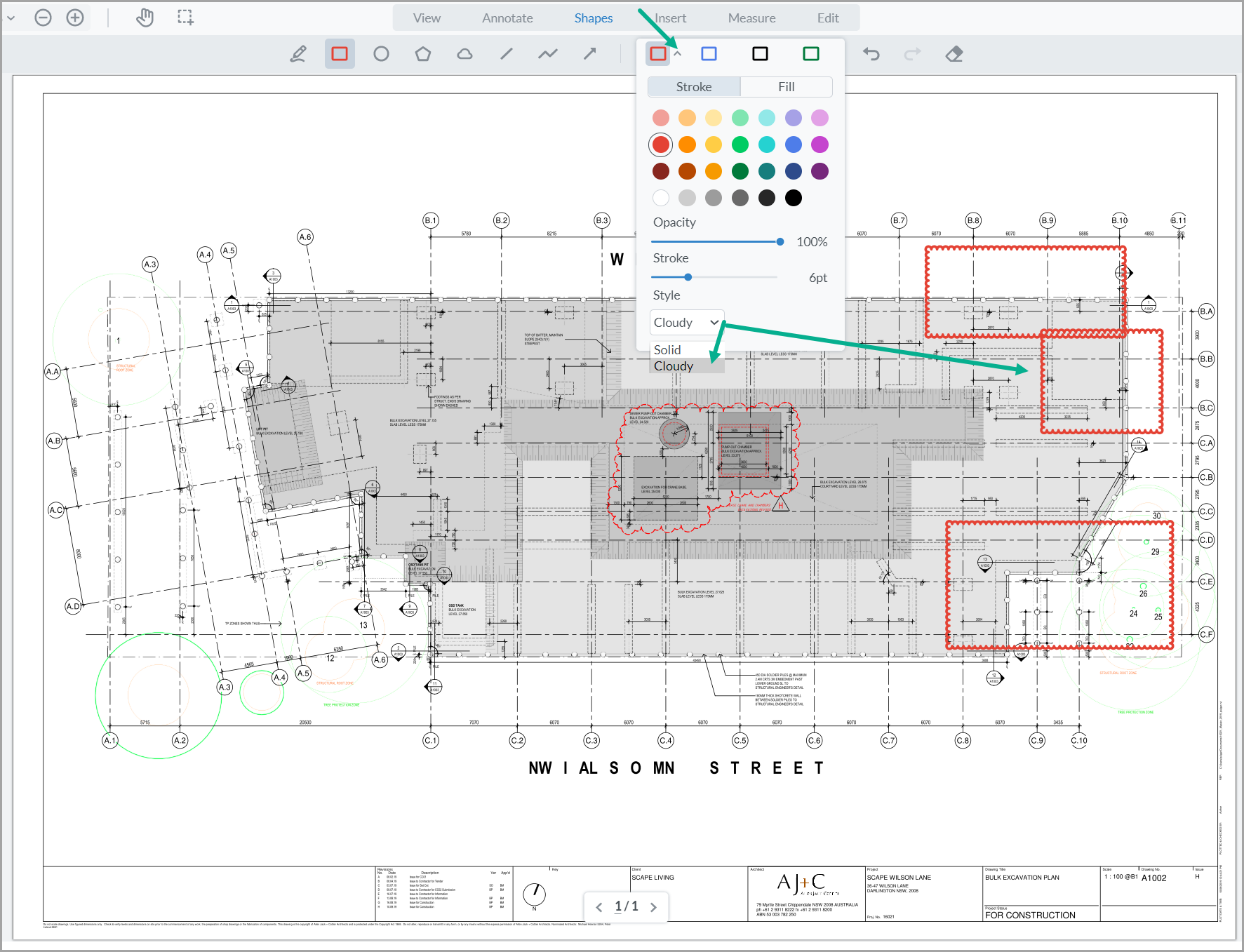 Mark Up Drawings and Documents