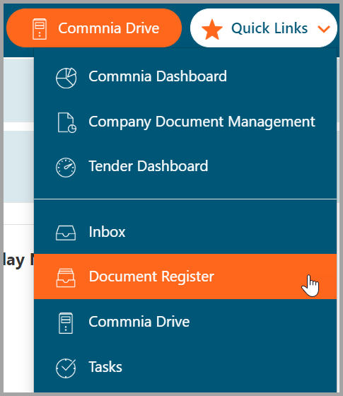 The Document Register Overview