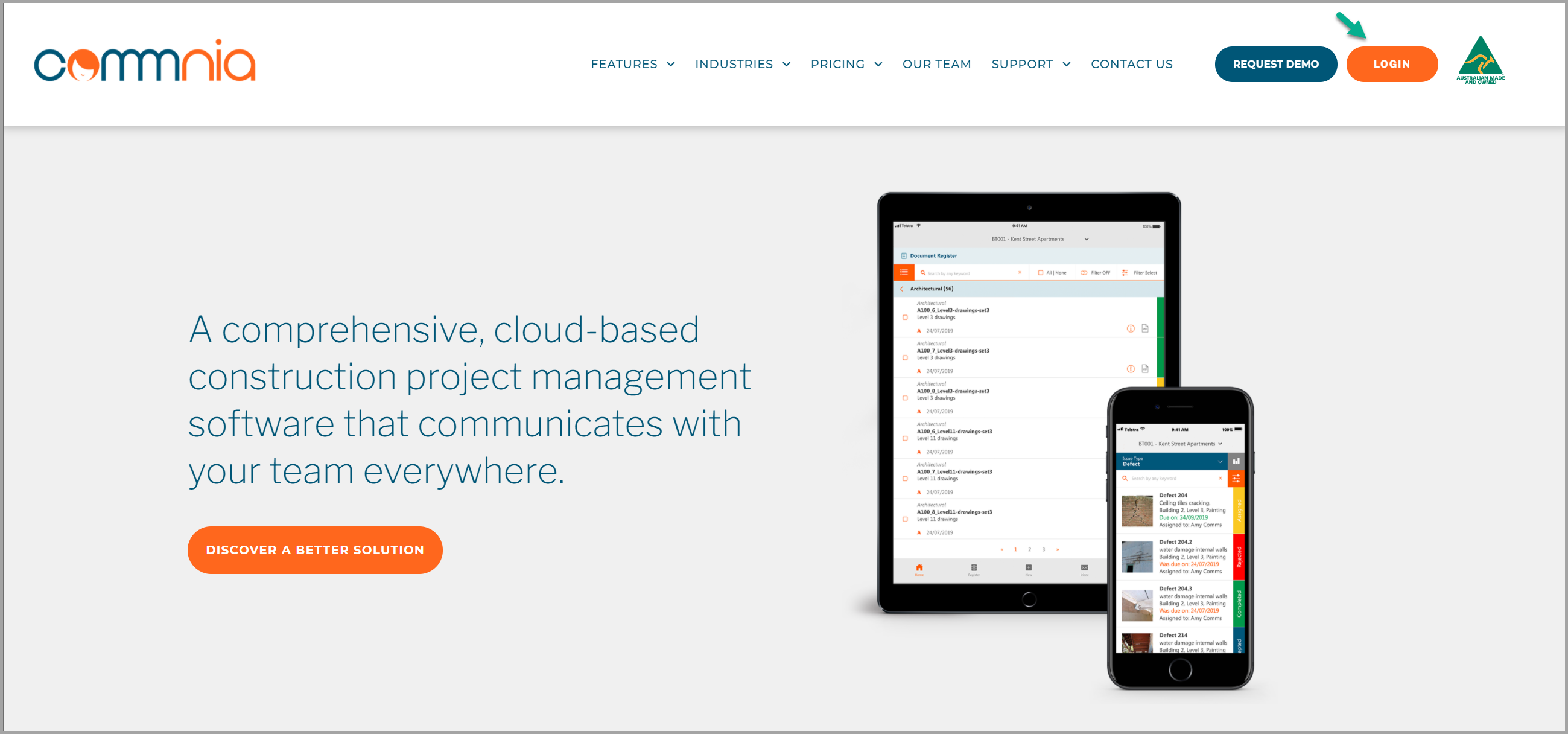 How to Log In and Select Your Project