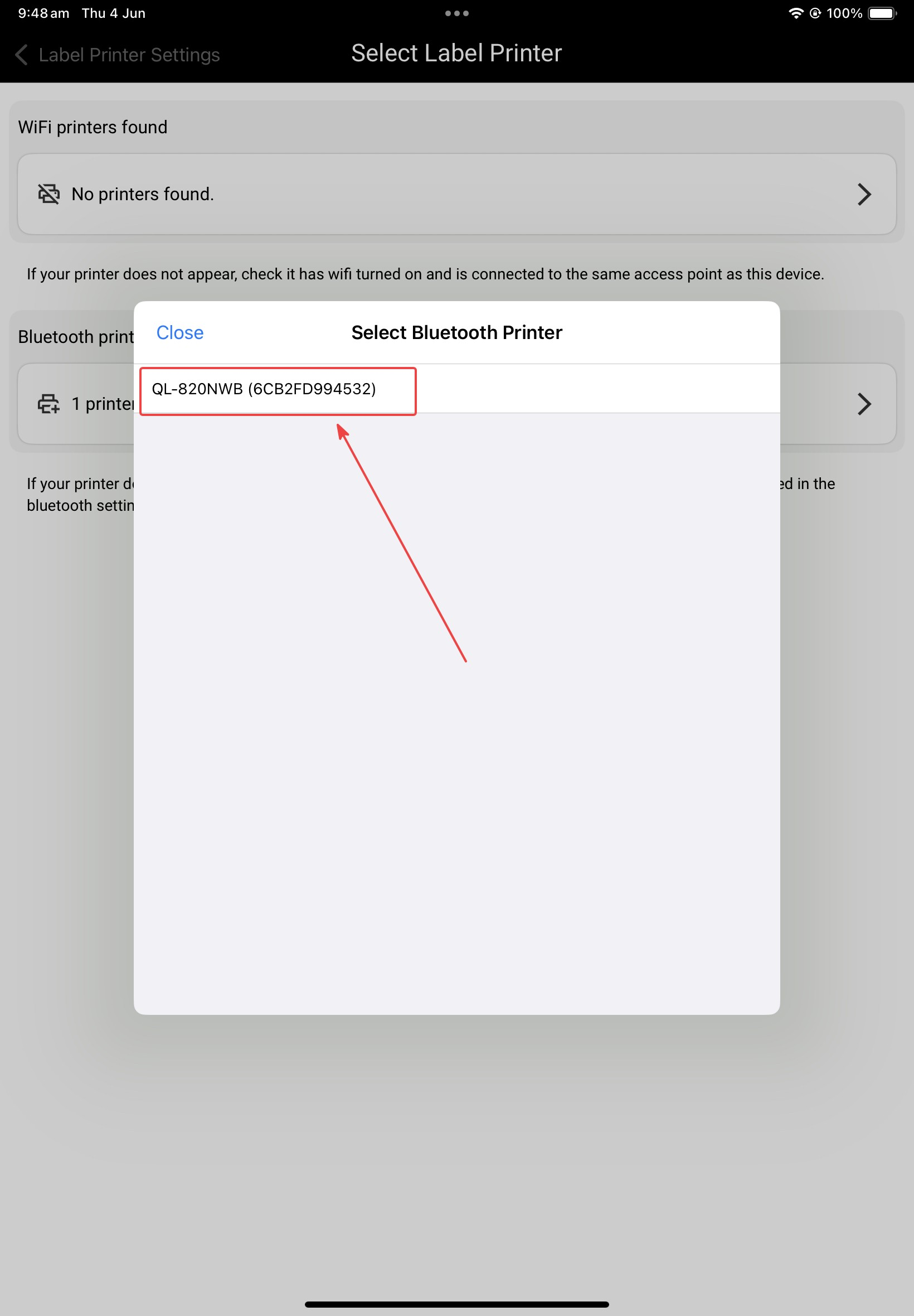 Rapid Terminal App Setup Guide (iPad)
