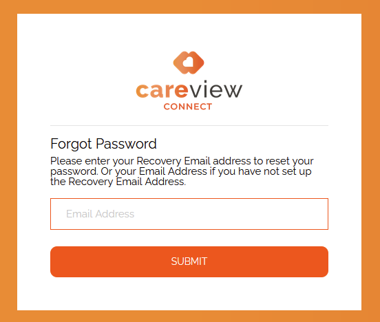 Reset A Careview Connect Password