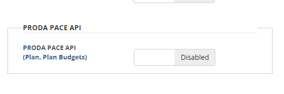 How to enable PACE API for your organisation